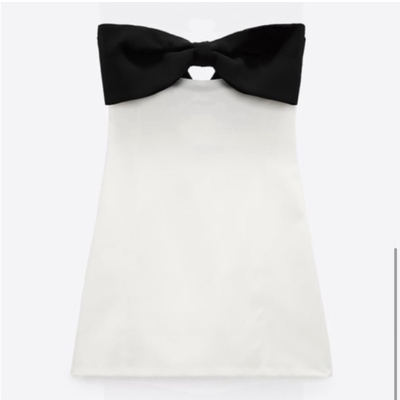 Zara | Dresses | Nwt Zara Bow Dress | Poshmark